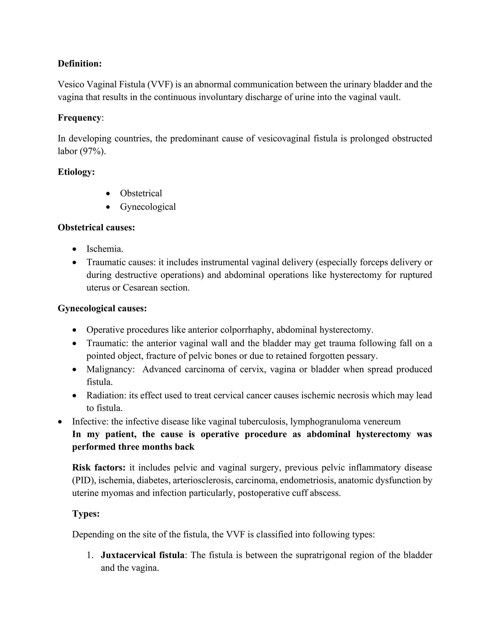 Bedside teaching vvf | PDF | Free Download