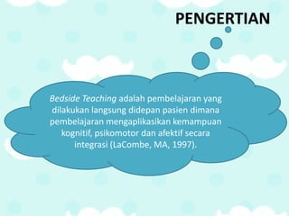 Bed site teaching ppt | PDF