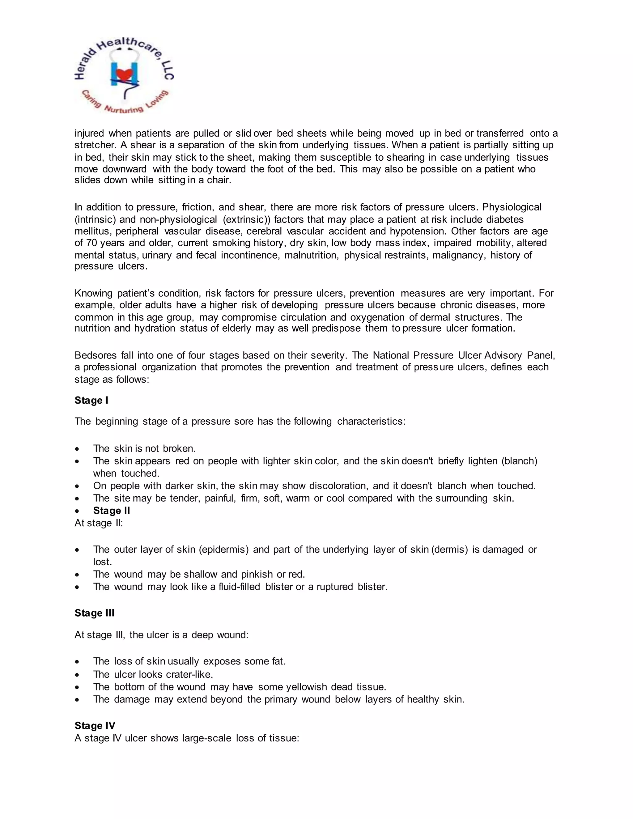 Bedsores 2 | DOCX