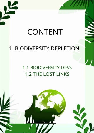 BEd work Digital text topic Biodiversity and Conservation | PDF