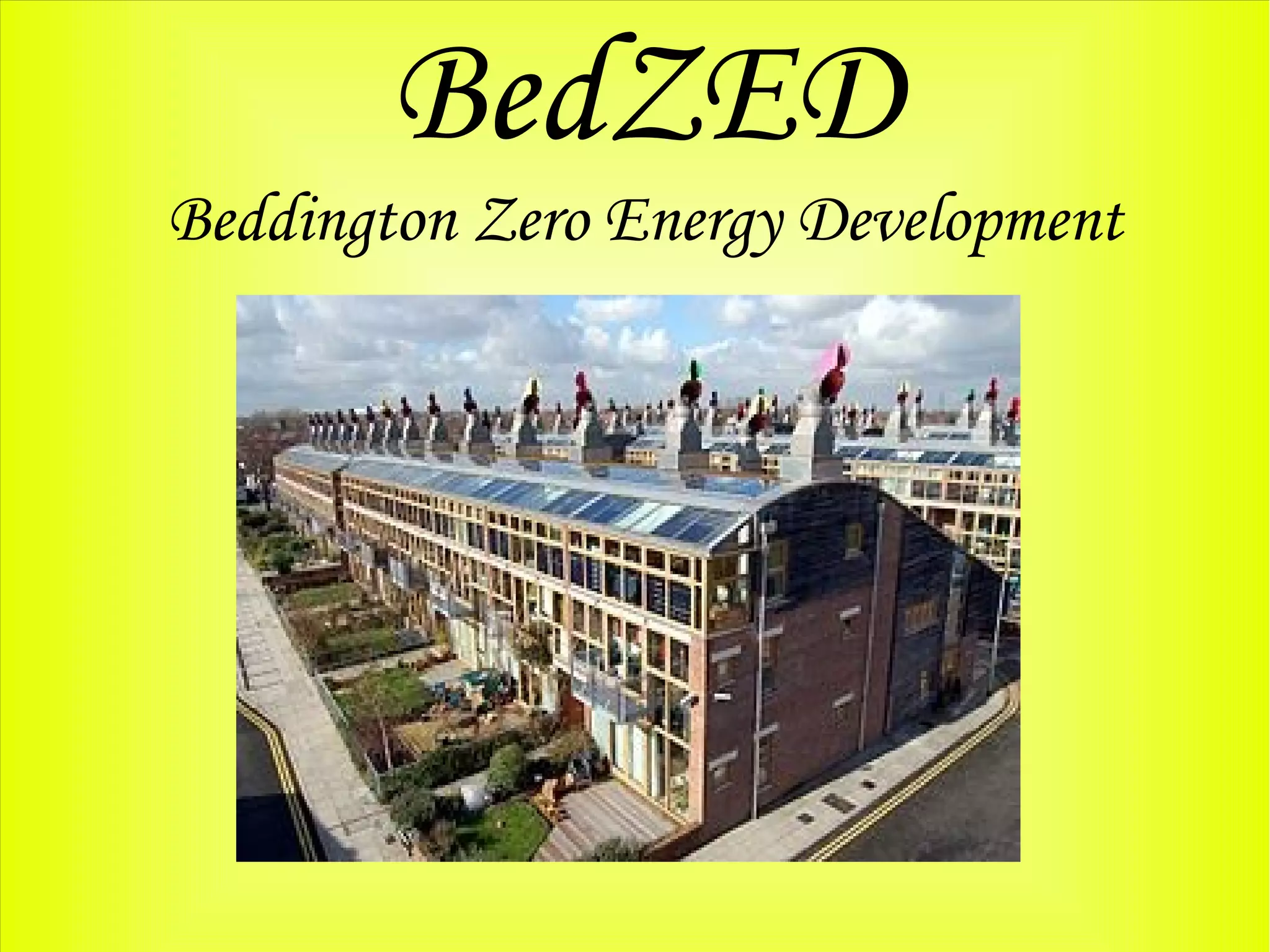 BedZED2 | PPT