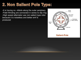 Alternator (BEE) By Sanat, CIT, CUTM | PPT