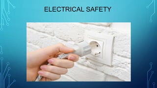 Safety precautions for electrical appliances | PPTX