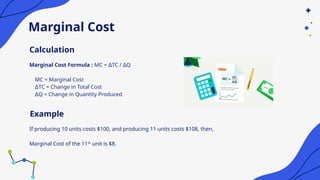 Economics Analysis with Marginal Cost.pptx