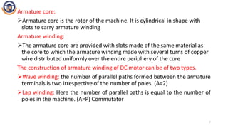 BEE - DC Machines basic of electronic and electrical enginnerring | PPT