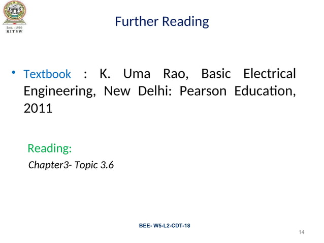 Basic electrical engineering presentation | PPT