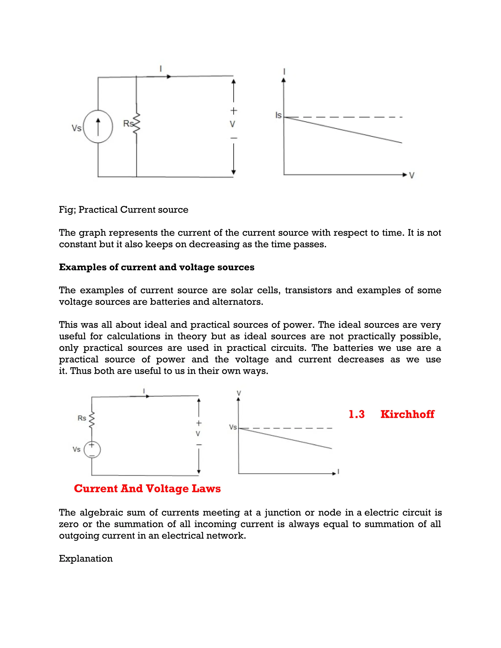 MODULE 1: DC CIRCUITS : ELECTRICAL CIRCUIT ELEMENTS (R, L AND C ...