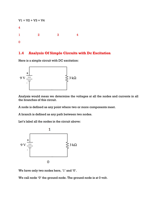 MODULE 1: DC CIRCUITS : ELECTRICAL CIRCUIT ELEMENTS (R, L AND C), VOLTAGE AND CURRENT SOURCES ...