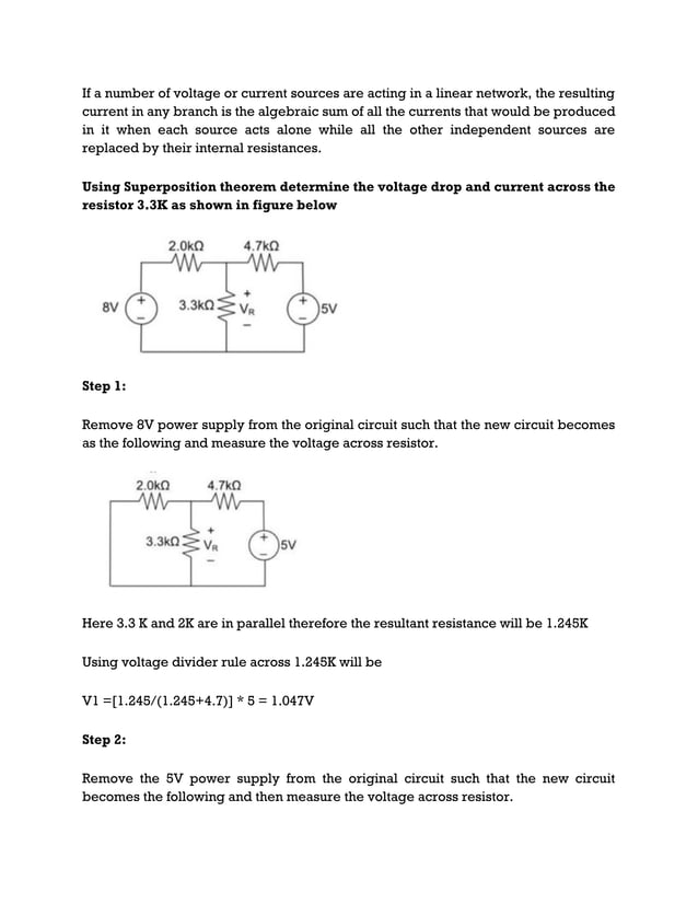 MODULE 1: DC CIRCUITS : ELECTRICAL CIRCUIT ELEMENTS (R, L AND C), VOLTAGE AND CURRENT SOURCES ...