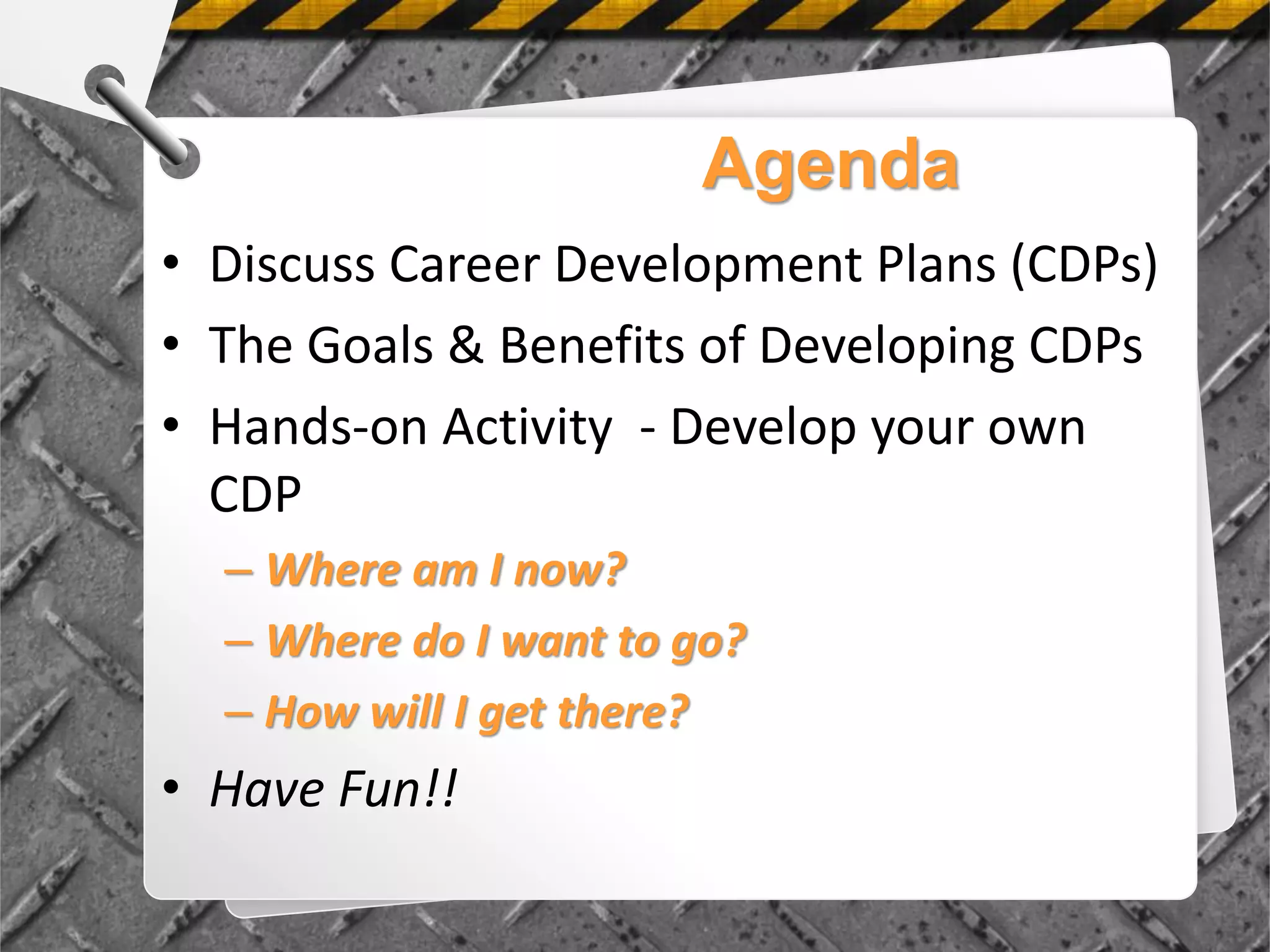 CDP PPT - Presentation Sample | PDF