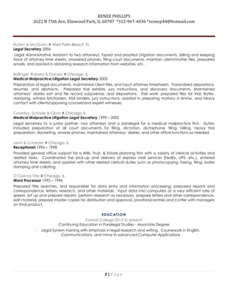 RENEE PHILLIPS RESUME 2014 | DOCX