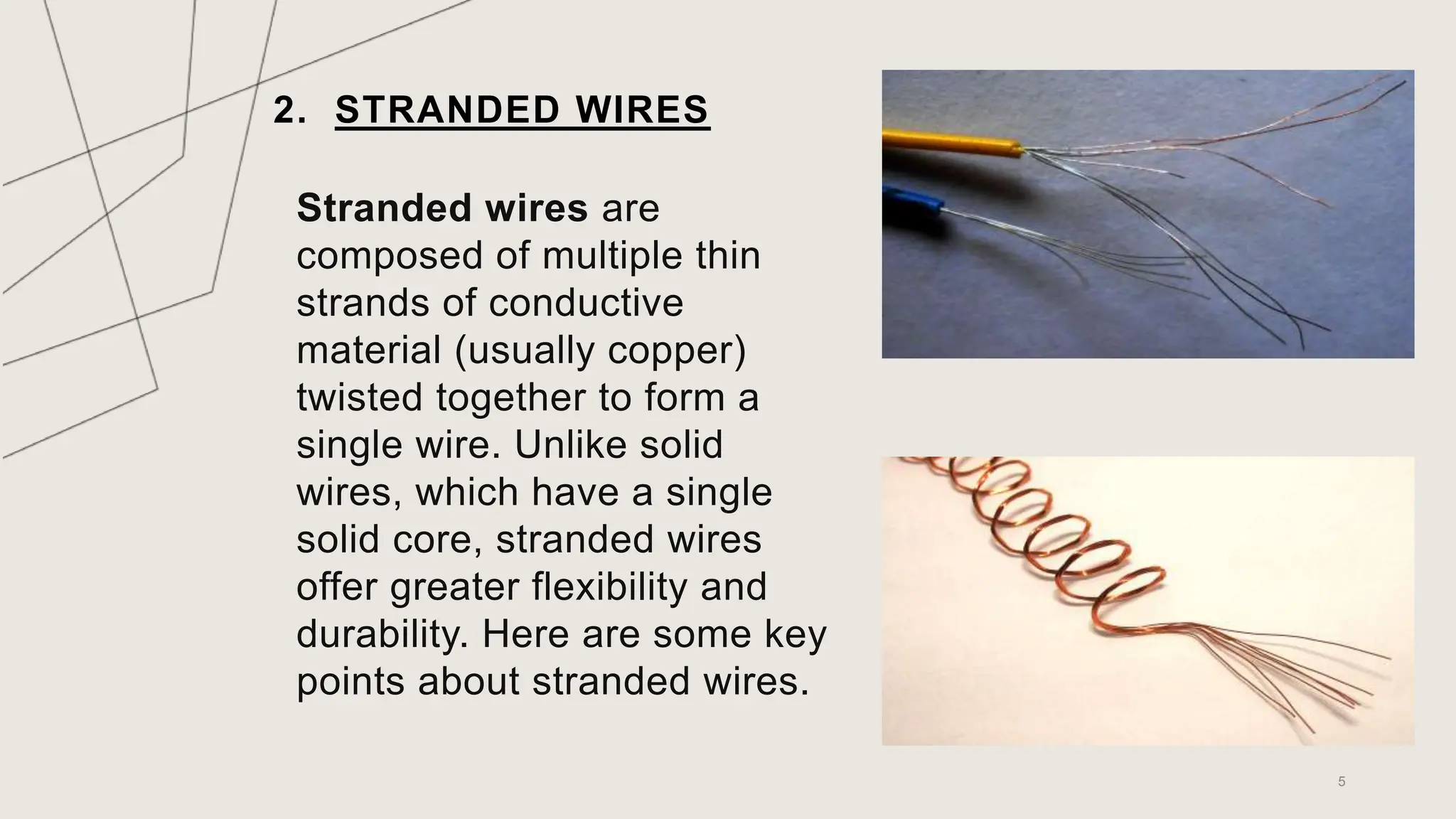 PPT ON Wires and Cables IN BASIC ELECTRICAL ENGGINEERING | PPTX