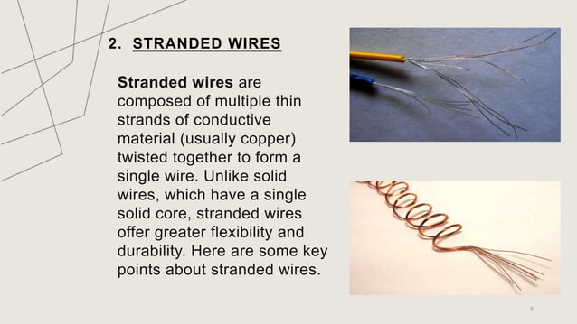PPT ON Wires and Cables IN BASIC ELECTRICAL ENGGINEERING | PPT