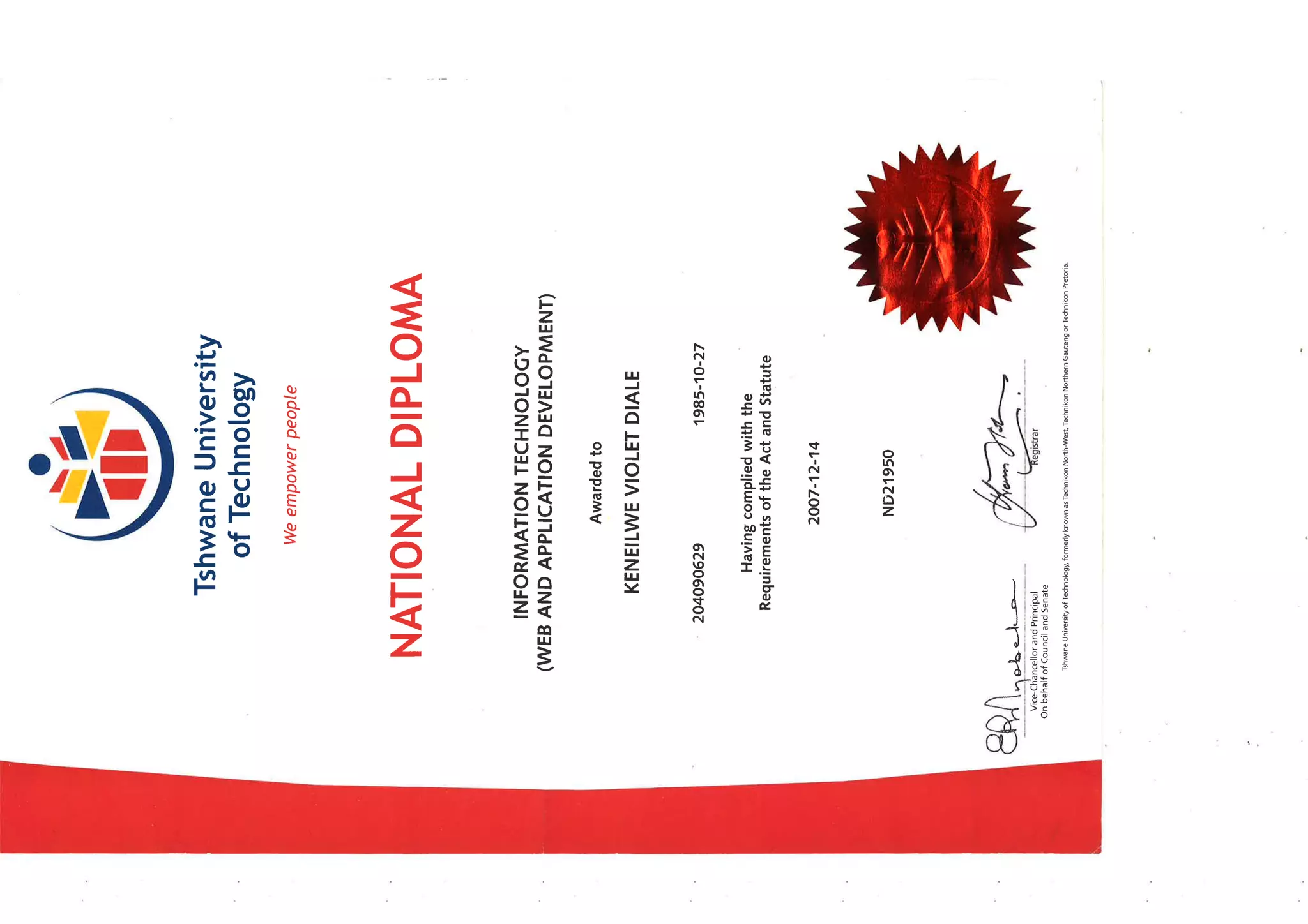 National_Diploma_Copy | PDF
