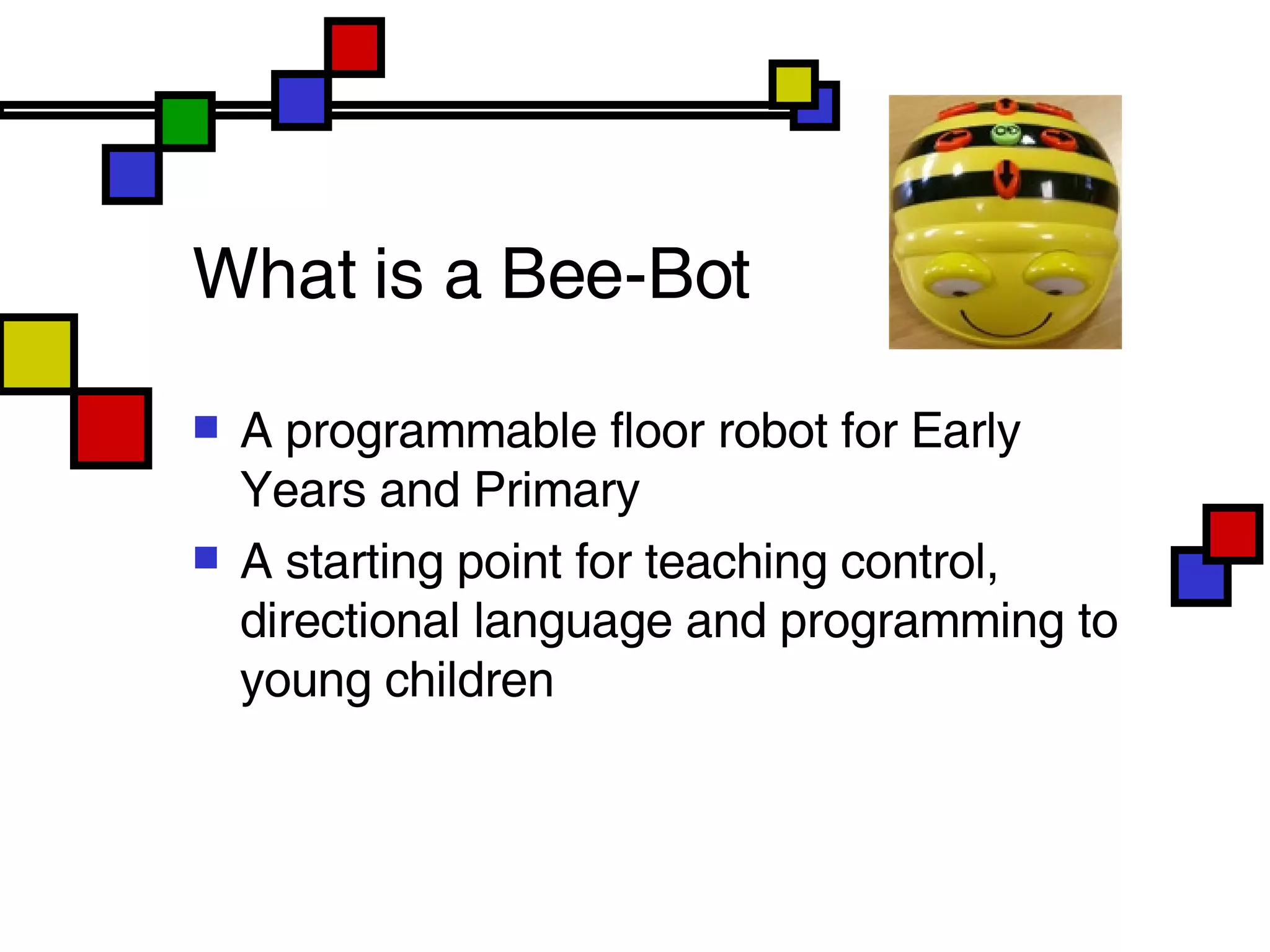 Bee-Bots at St. Michael's School | PPT