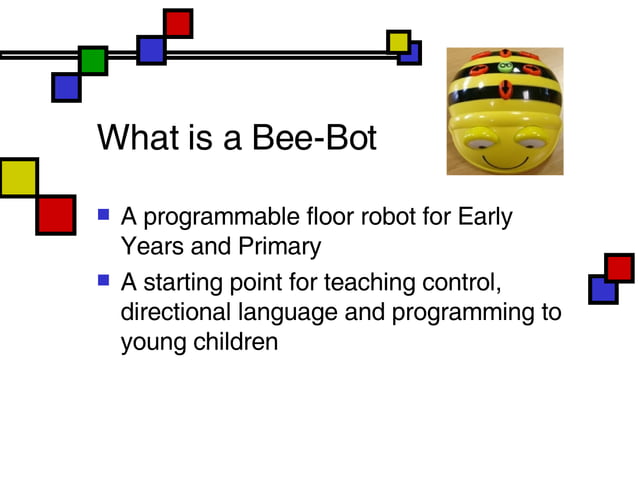 Bee-Bots at St. Michael's School | PPT