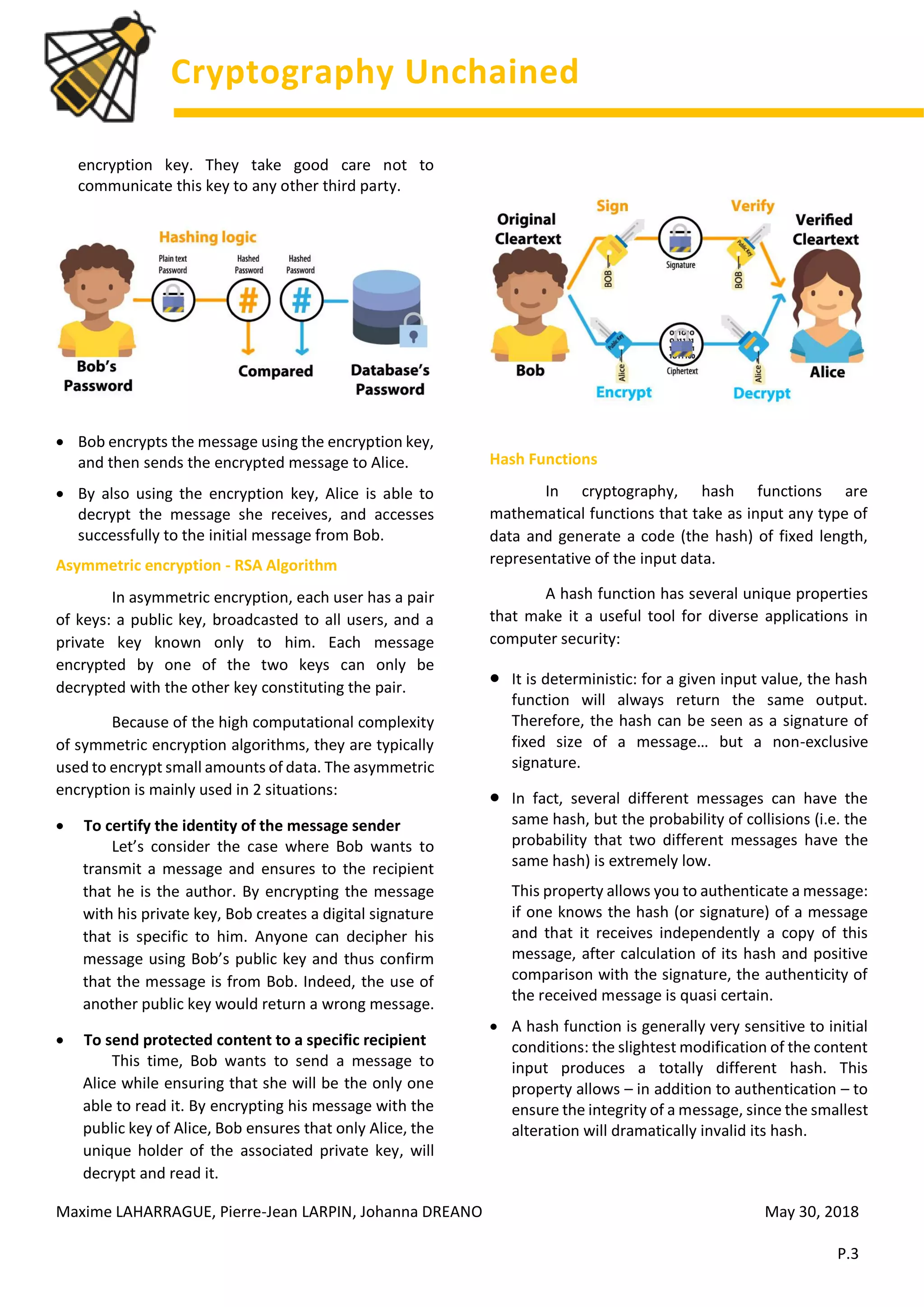 Cryptography Unchained - BeeBryte (White Paper) | PDF | Information and ...