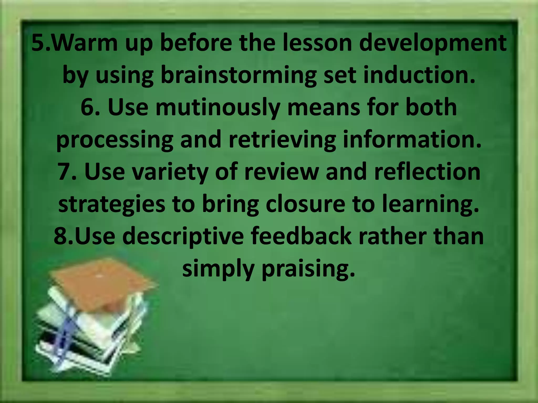 LEARNING/THINKING STYLES IN MULTIPLE INTELLIGENCE | PPTX