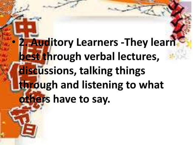 LEARNING/THINKING STYLES IN MULTIPLE INTELLIGENCE | PPTX | Workshops ...