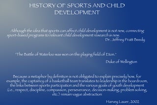 Beedy - the new science of sport based learning | PPT