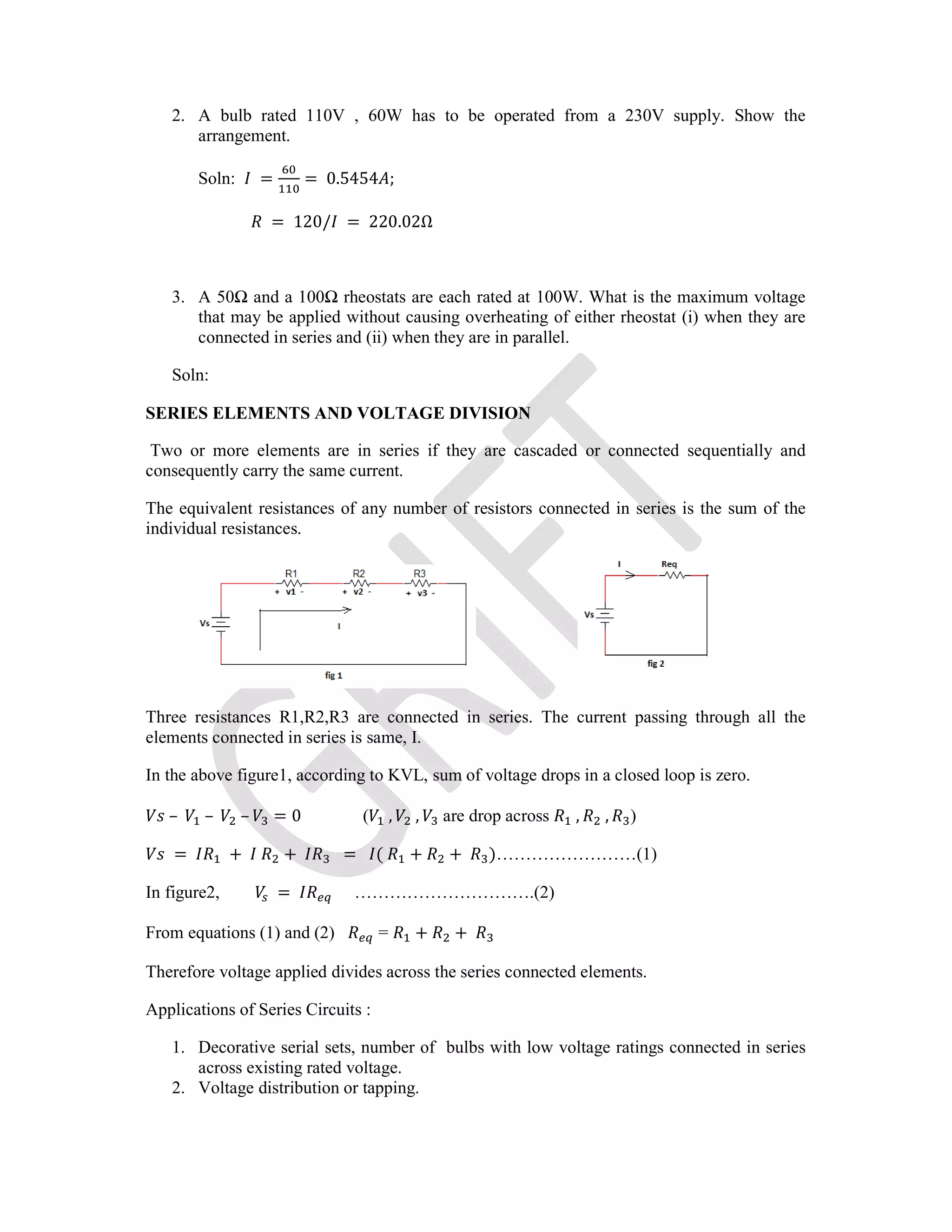 Basic Electrical Engineering | PDF