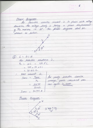 Beee ac circuits problems with solution | PDF