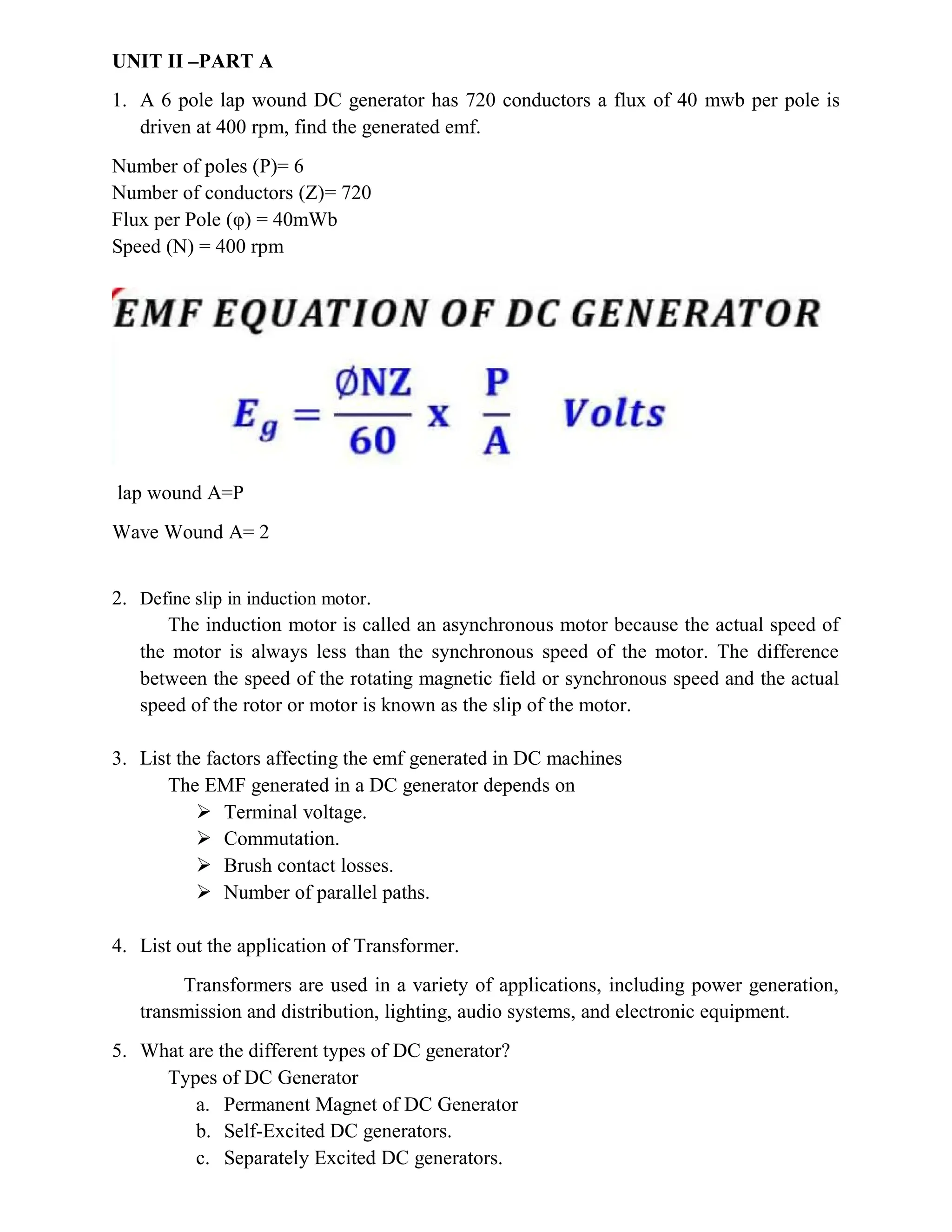 BE3251-Basic Electrical and Electronics engineering Important Questions- Anna University ...