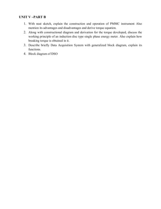 BE3251-Basic Electrical and Electronics engineering Important Questions- Anna University ...