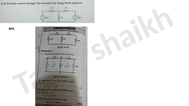 BEEE module 1 ans.pptx of beee module answer | PPTX