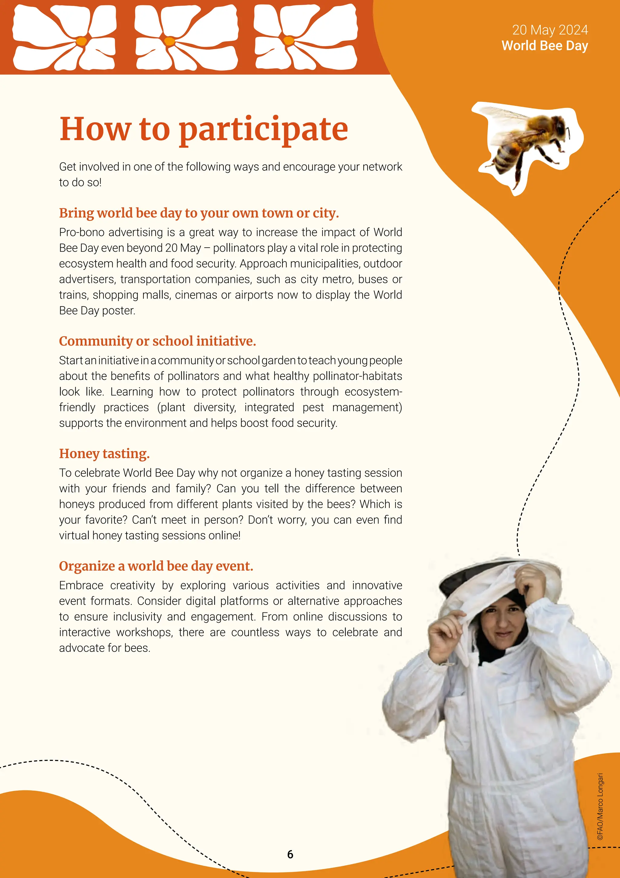 “Bee engaged with Youth”. World Bee Day 2024; May. 20th. | PDF
