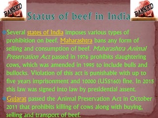 Beef | PPTX