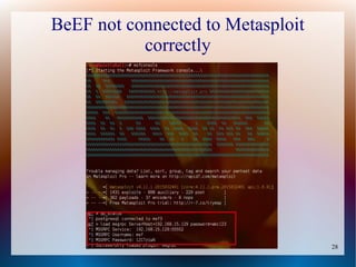 Browser Exploitation Framework Tutorial | ODP