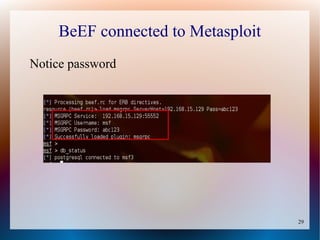 Browser Exploitation Framework Tutorial | ODP