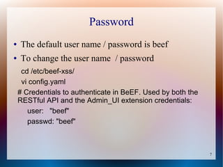 Browser Exploitation Framework Tutorial | ODP