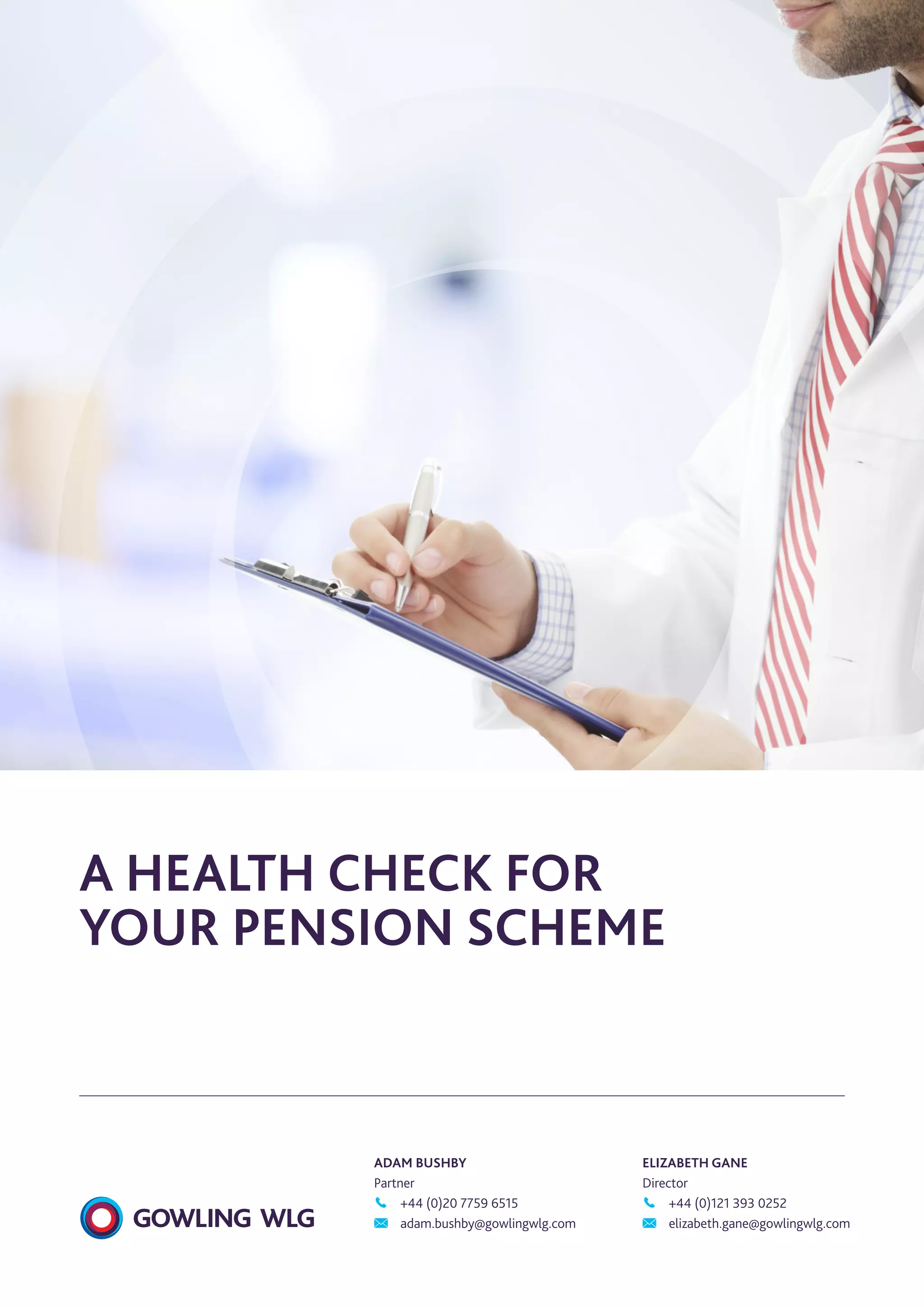 pension scheme health check flyer | PDF | Health Insurance | Insurance
