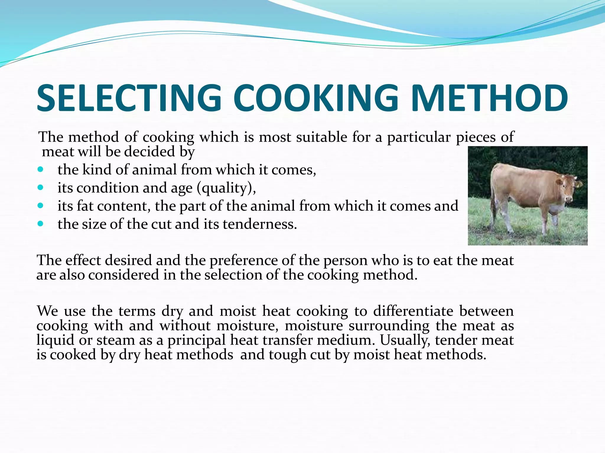 Beef cookery technique | PPT