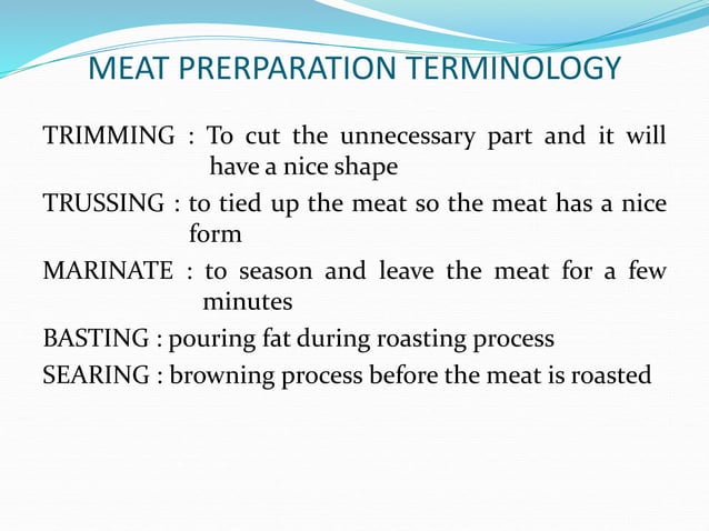 Beef cookery technique | PPT