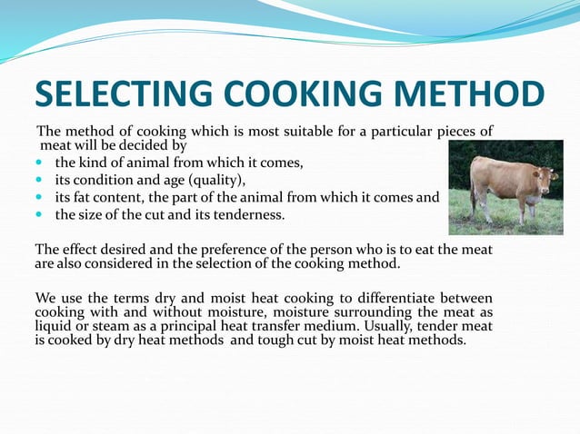 Beef cookery technique | PPT