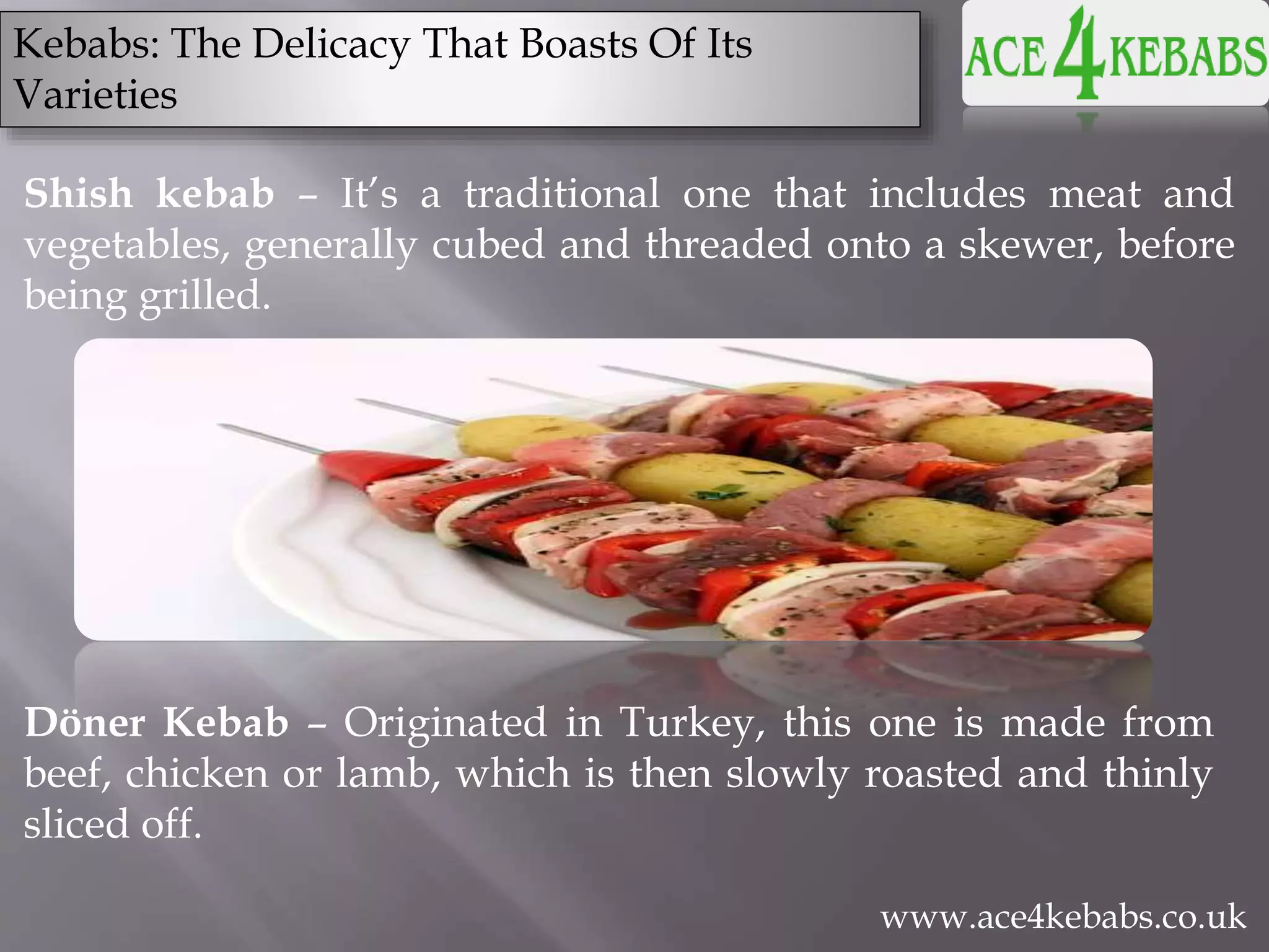 Beef kebab production uk the variety and ingredient! | PPT