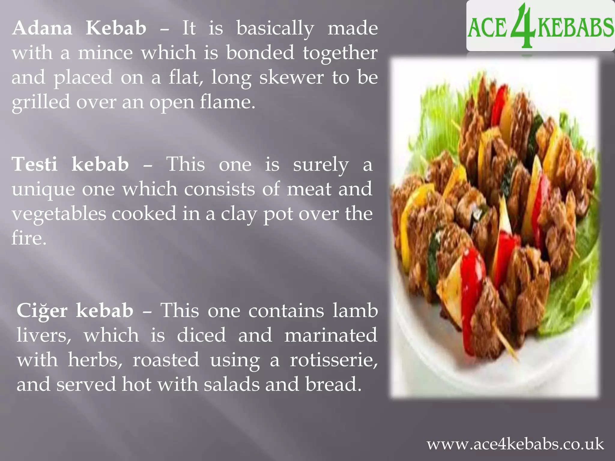 Beef kebab production uk the variety and ingredient! | PPT