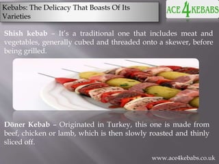 Beef kebab production uk the variety and ingredient! | PPT
