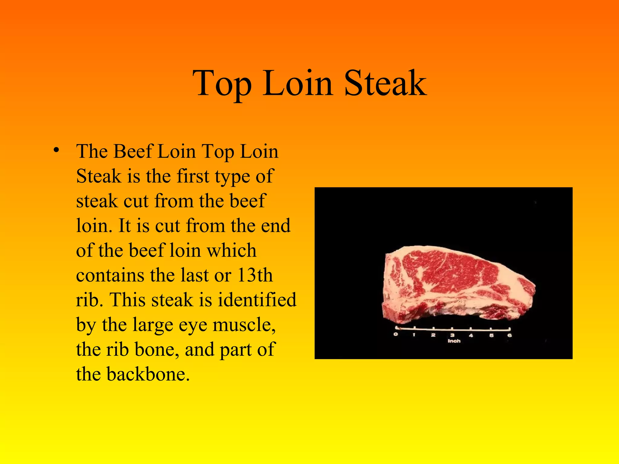 Beef meat cuts | PPT
