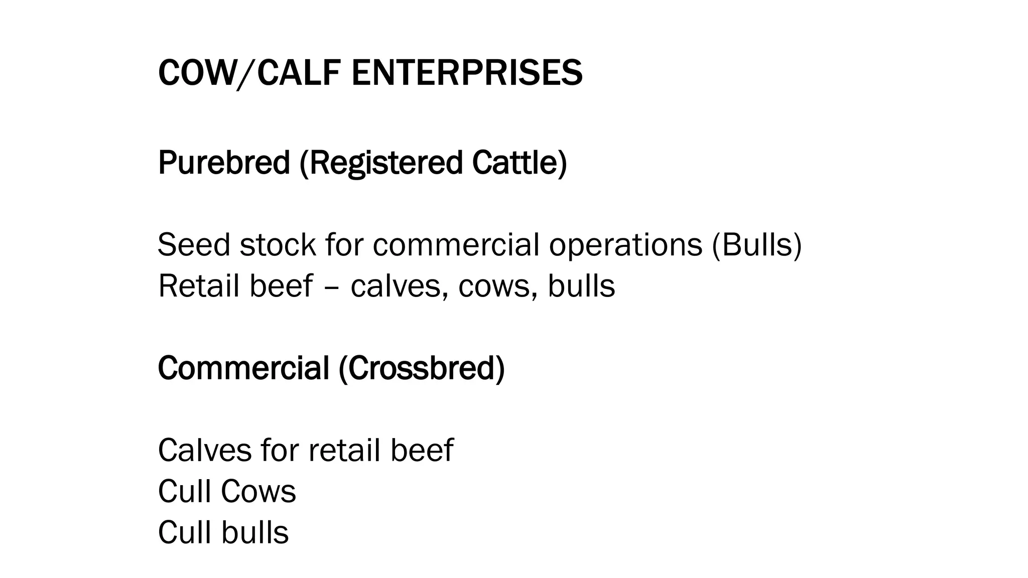 Beef production cow calf weaner | PDF