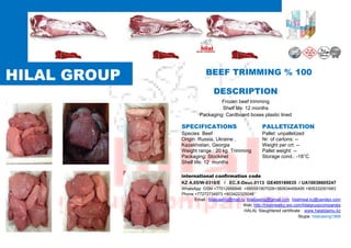 Beef trimming | PDF