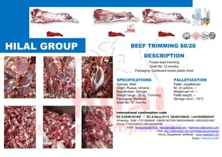 Beef trimming | PDF