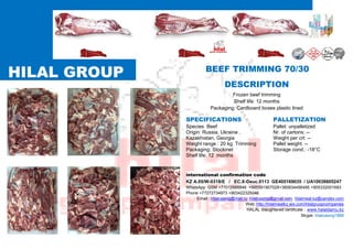 Beef trimming | PDF