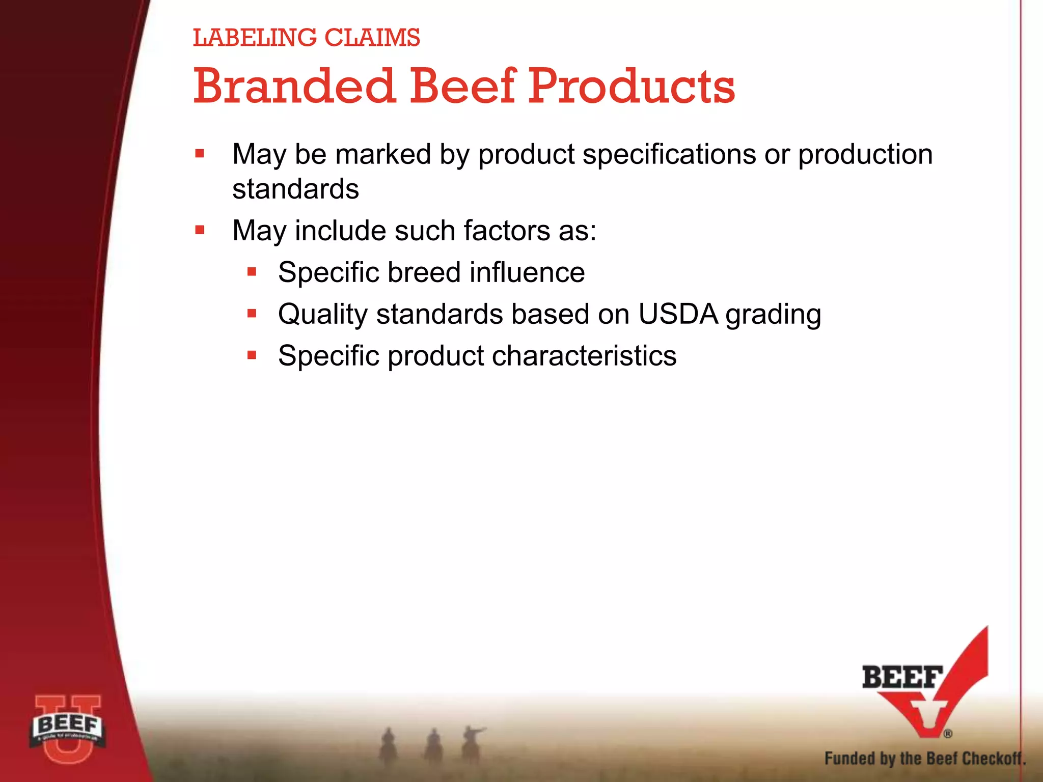 Beef U - Industry History | PPTX