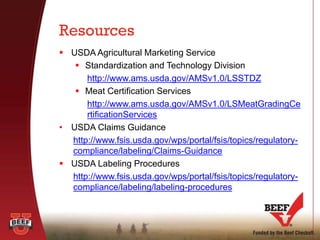 Beef U - Industry History | PPTX