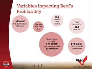 Beef U - Industry History | PPTX