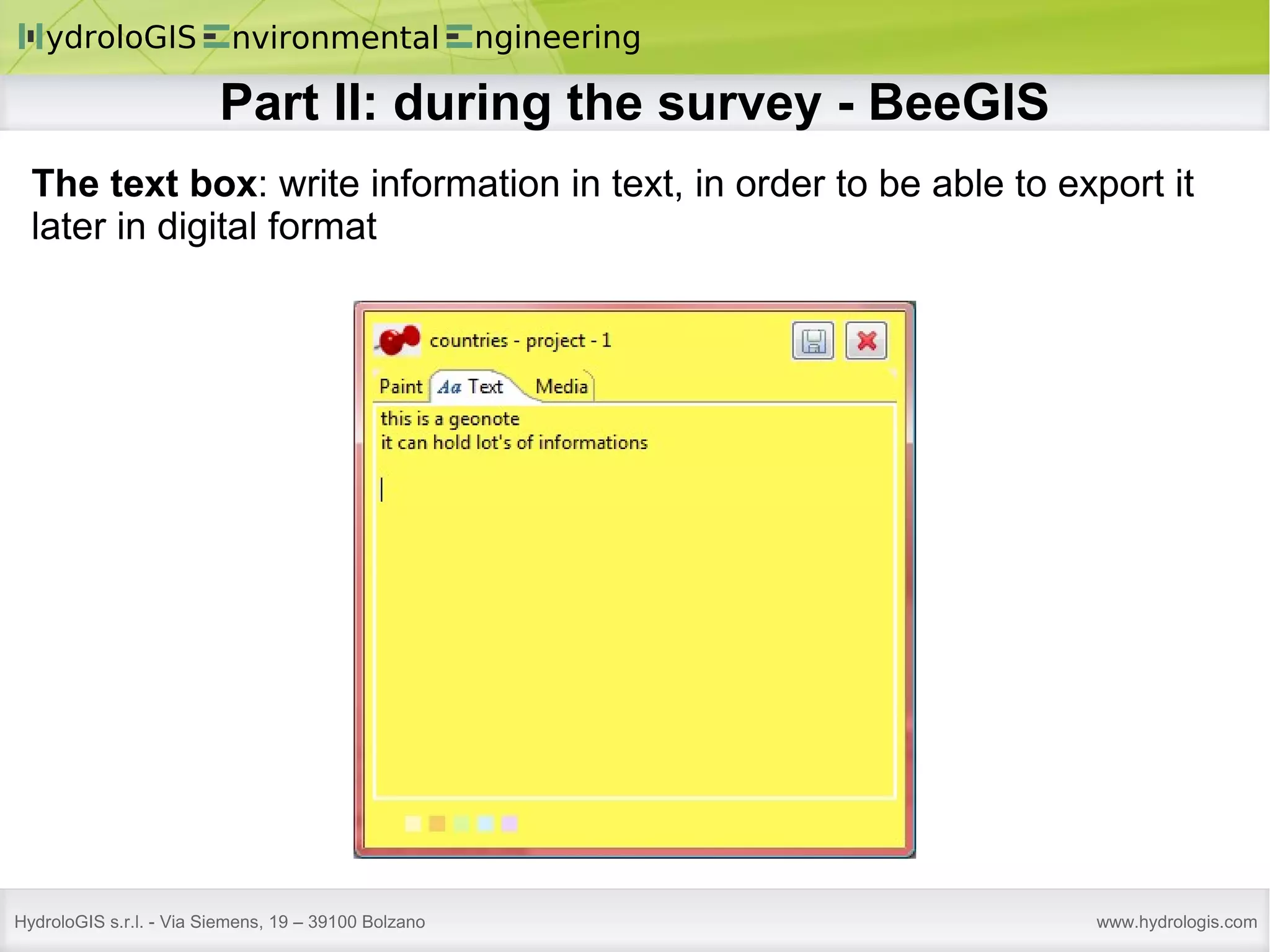 BeeGis: Anatomy Of A Digital Field Mapping | PPT